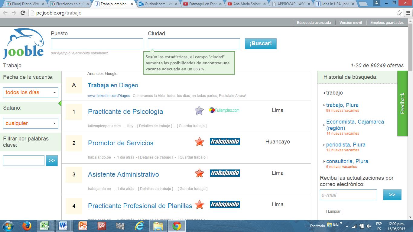 Jooble, un buscador especializado para búsqueda de empleo en el Perú y ...
