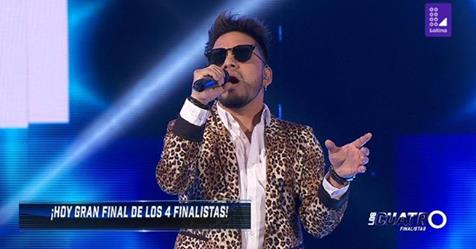 José Gaona se erigió como el ganador de concurso de canto 'Los cuatro ...