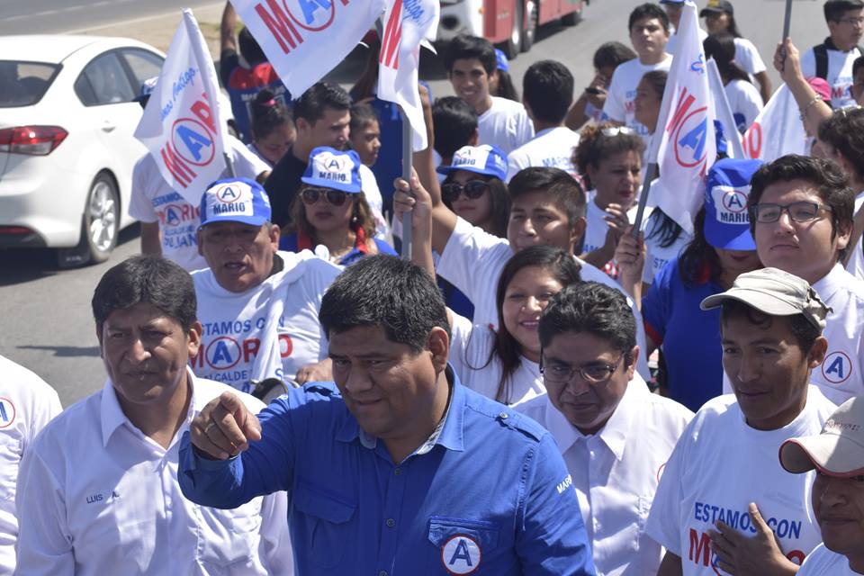 César Acuña Peralta visitó Sullana y realizó caravana con candidato ...