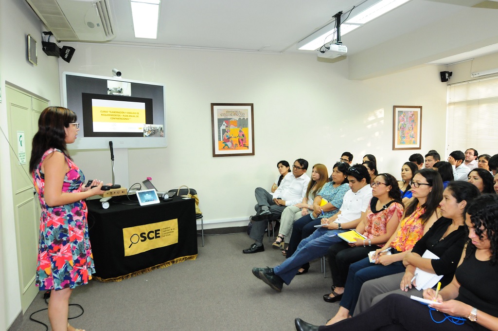 El OSCE capacita en acceso al Sistema Electrónica de Contrataciones del ...