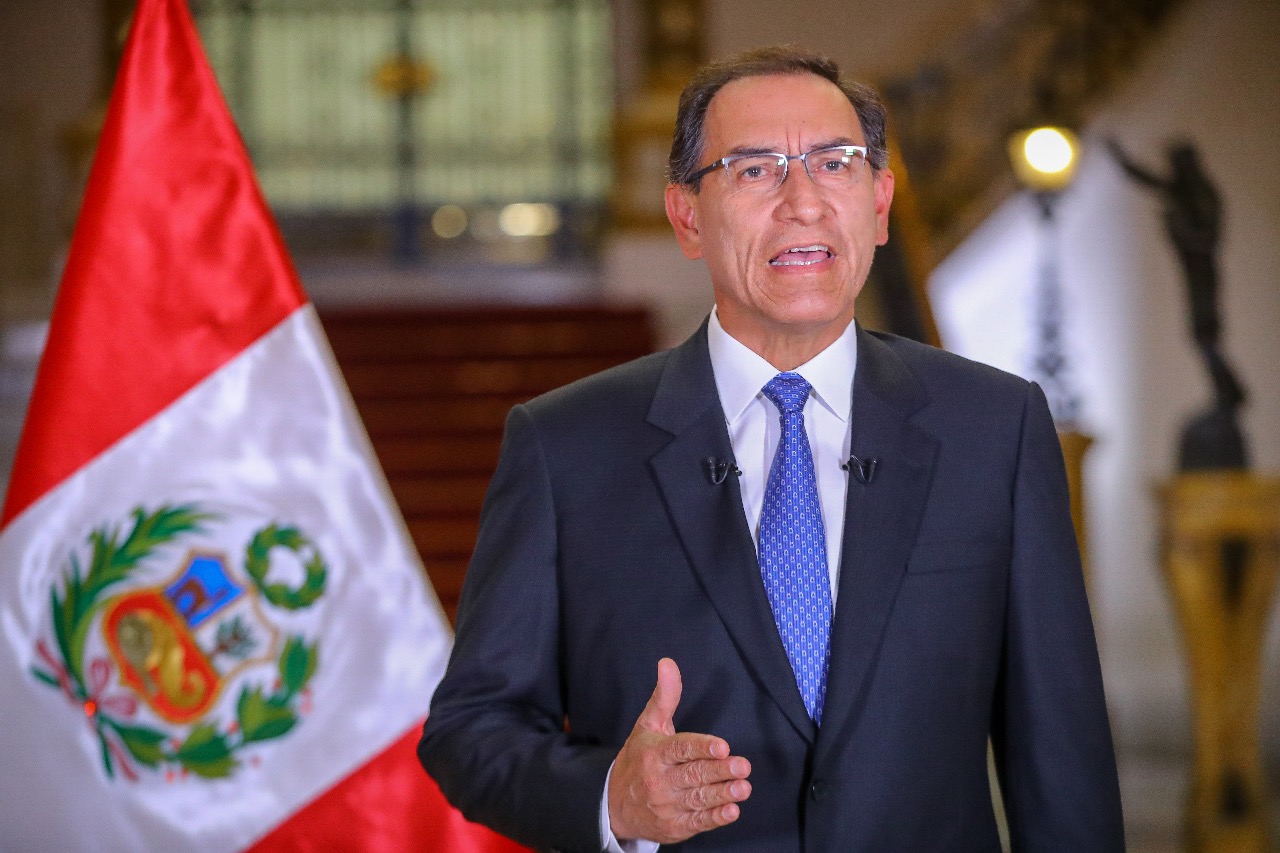 Presidente Vizcarra plantea proyectos como cuestión de confianza ante el Congreso
